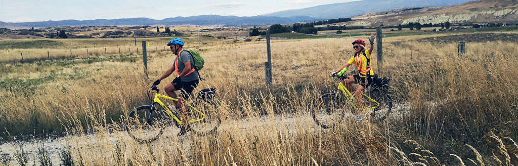 The Otago Central Rail Trail is ideal for easy pace cyclists.